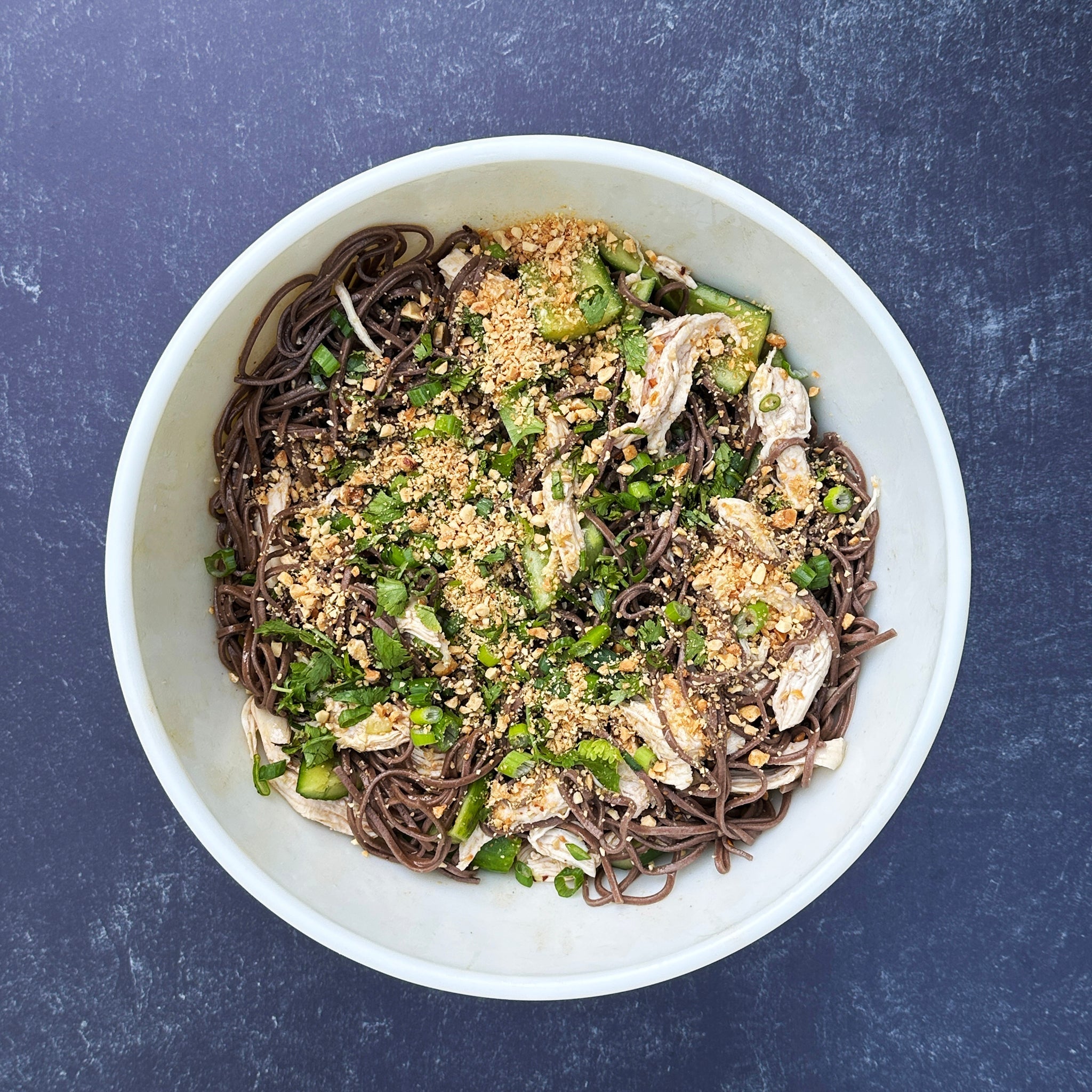 Chilled Japanese Soba with Chicken and Cucumber – AllSpice Culinarium