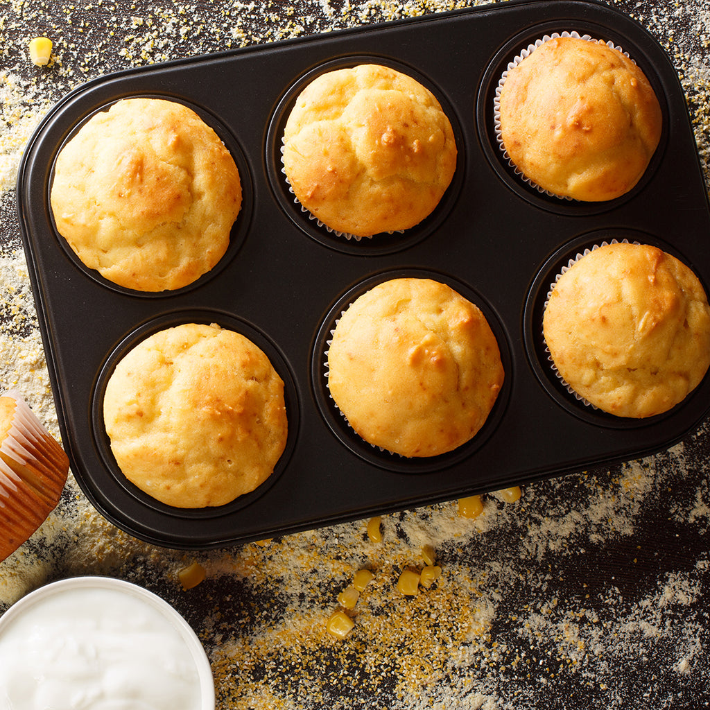 Cornbread Muffins with Maple Butter – AllSpice Culinarium