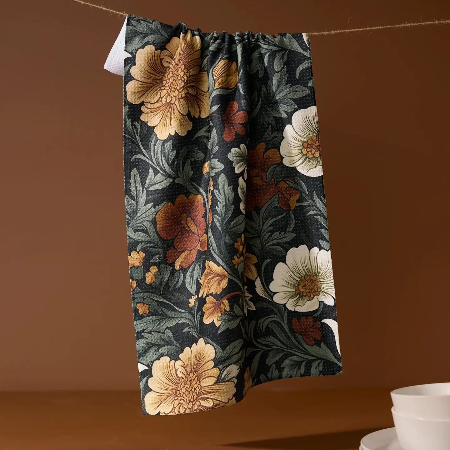 Geometry Kitchen Tea Towel: Classic Floral – AllSpice Culinarium