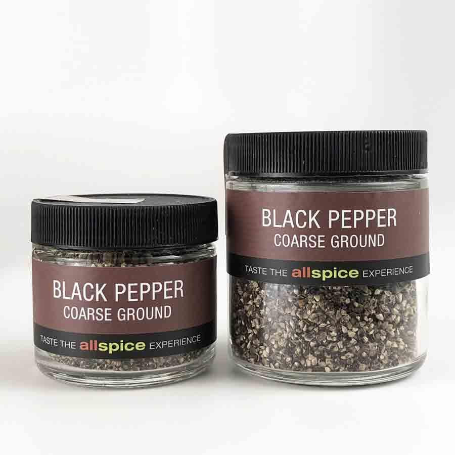 Black Pepper, Coarse Ground – AllSpice Culinarium